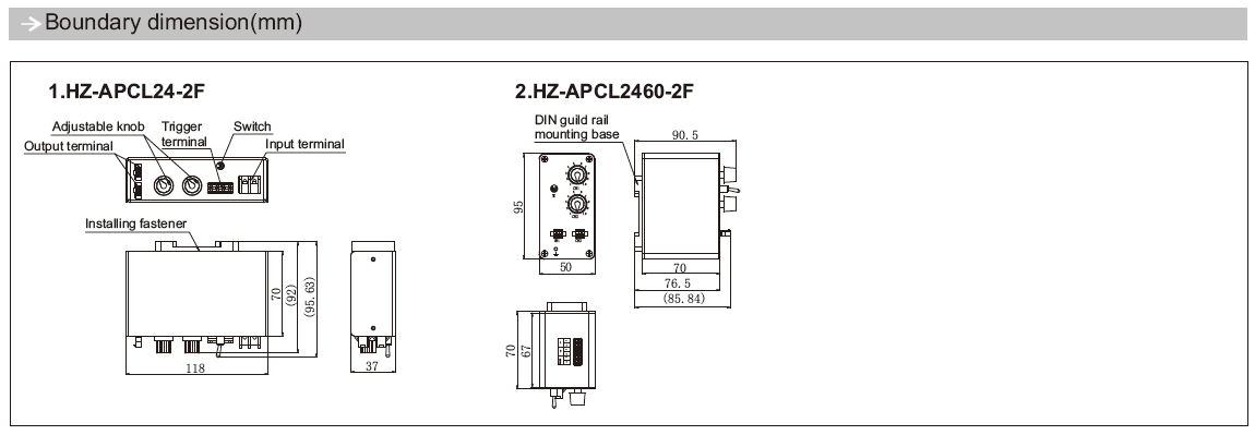 Analog controller-Controller-HZ AUTOMATION TECHNOLOGY LIMITED